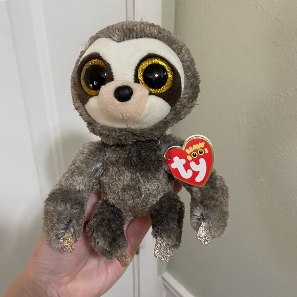 Ty | Toys | Ty Beanie Babies Dangler The Sloth | Poshmark